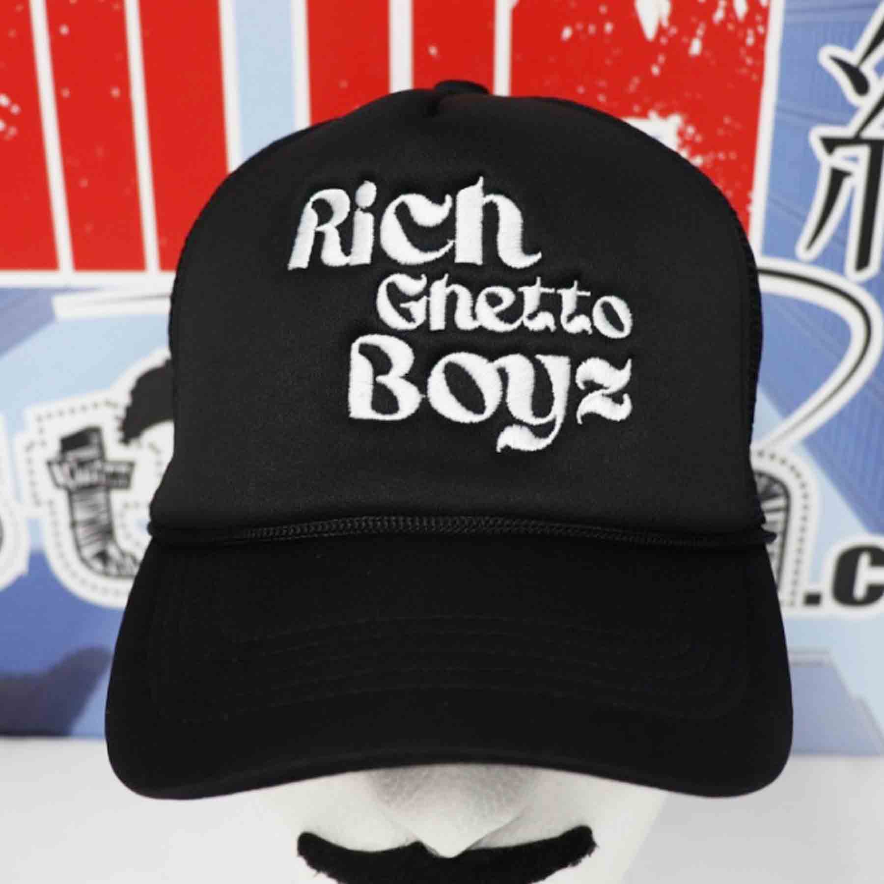 Embroidered-Rich-Ghetto-Hat | Ninja Stitch